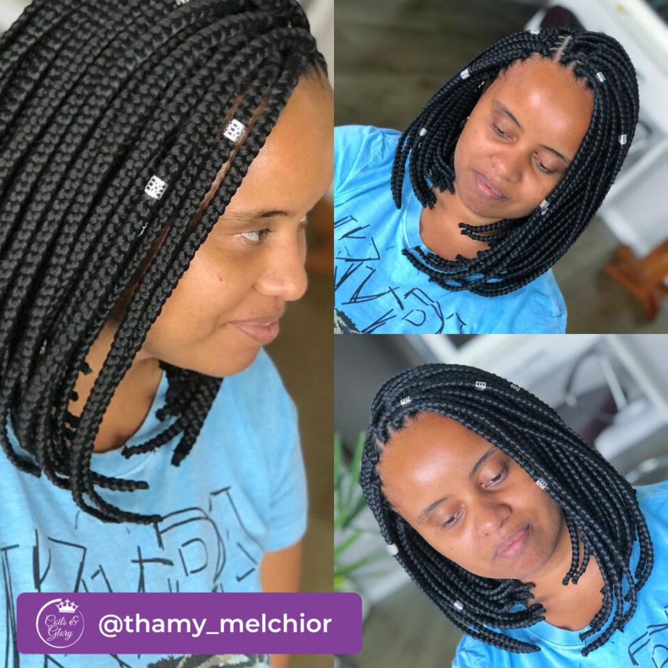 40 Stylishly Short Braids Hairstyles Youll Fall In Love With In 2023 Coils And Glory
